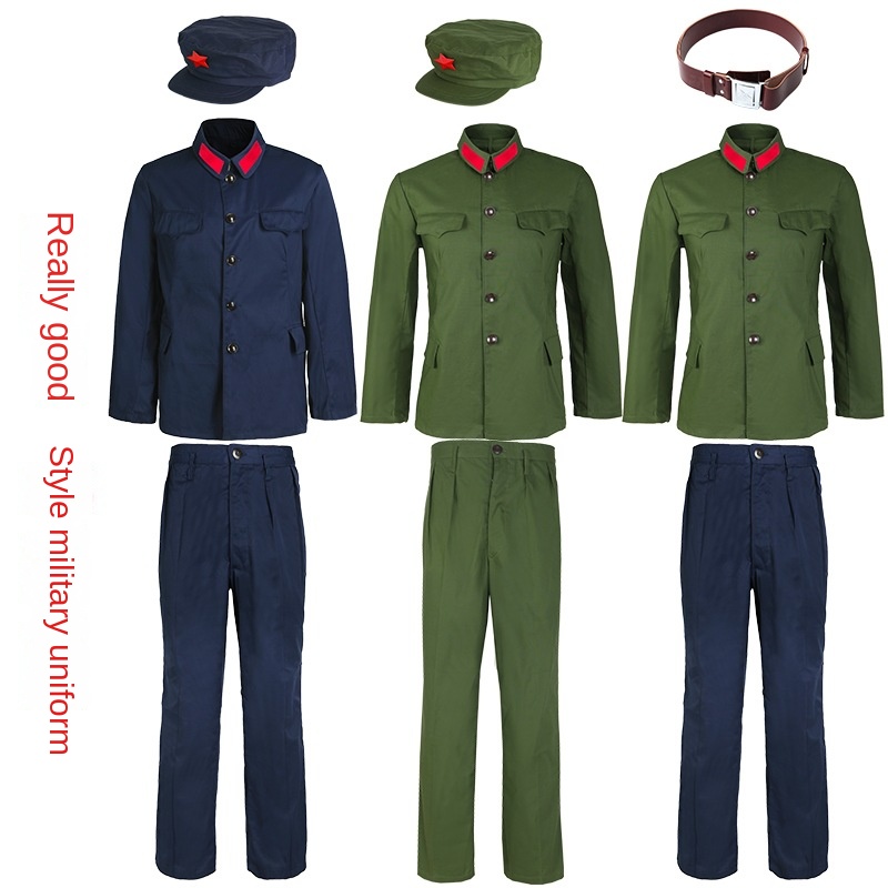 65 Old military uniform Army green blue old military uniform Red Guard ...