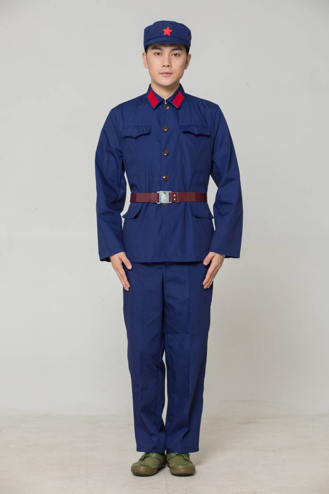 65 Old military uniform Army green blue old military uniform Red Guard ...