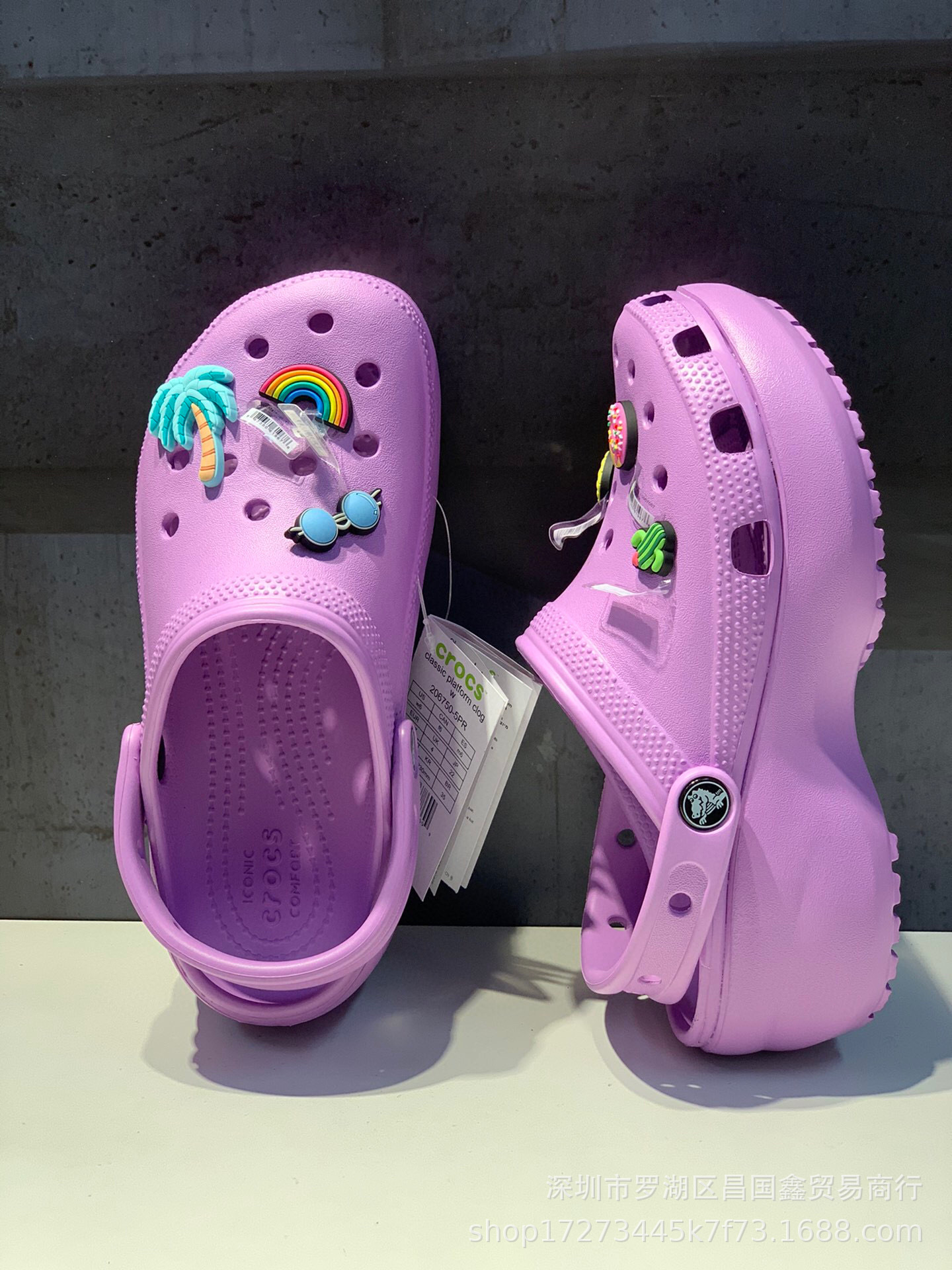 Platform cloud crocs - Krokodil Goodsagent